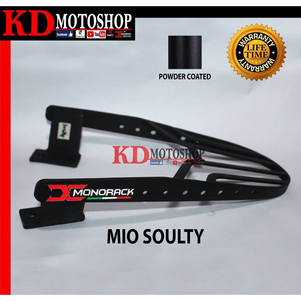 Yamaha MIO Soulty DC Monorack Bracket | Shopee Philippines