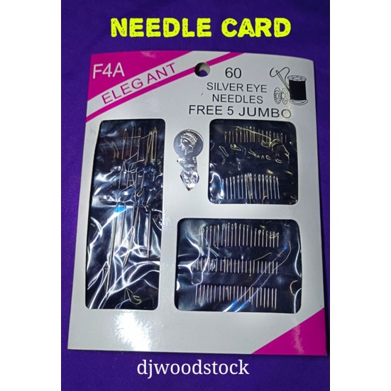 NEEDLE CARD FOR YOUR SEWING NEEDS | Shopee Philippines