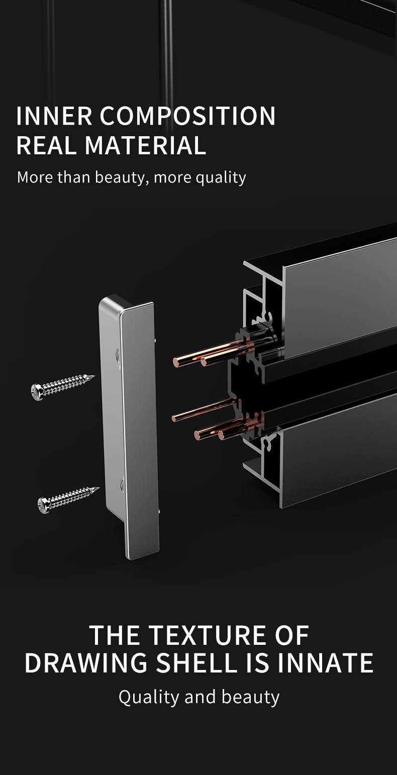 Vollai Movable Power Track Socket Modern Electric Wall Outlet 6500W ...