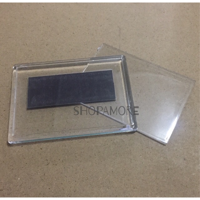 ** Rectangle Acrylic Ref Magnet 50 pcs | Shopee Philippines