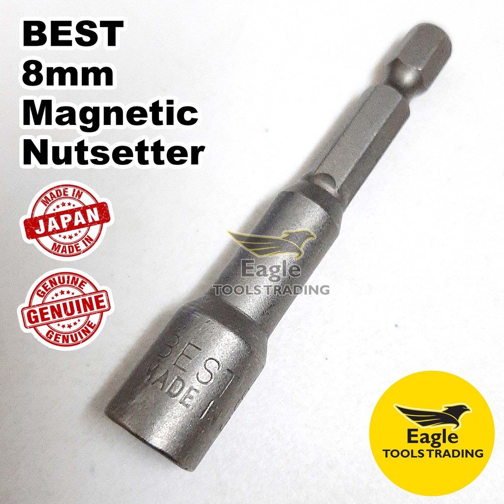 BEST Magnetic Nut Setter | Tek Screw Adaptor | 8mm (5/16") 8065 ...