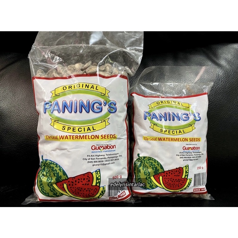 Paning’s Special Butong Pakwan (Dried Watermelon Seeds) | Shopee ...