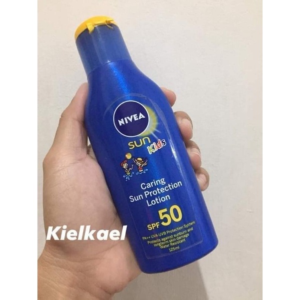 Nivea Kids Sunblock Lotion Water Resistant- 125ml | Shopee Philippines