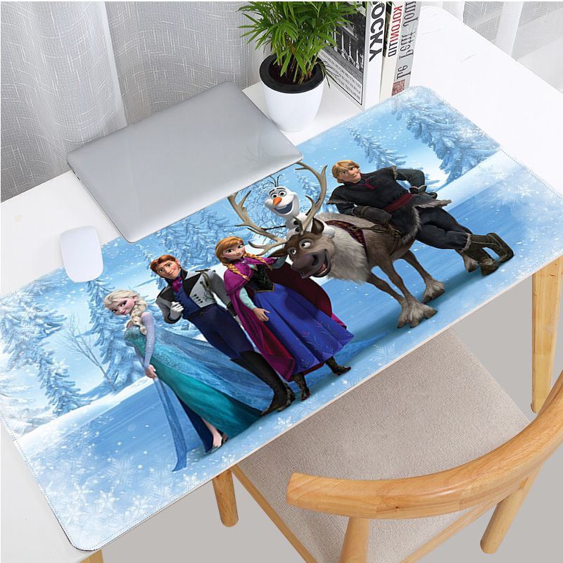Disney Frozen Aisha Snowman Large PC Gaming Mouse Pad Gamer Desk Mats ...