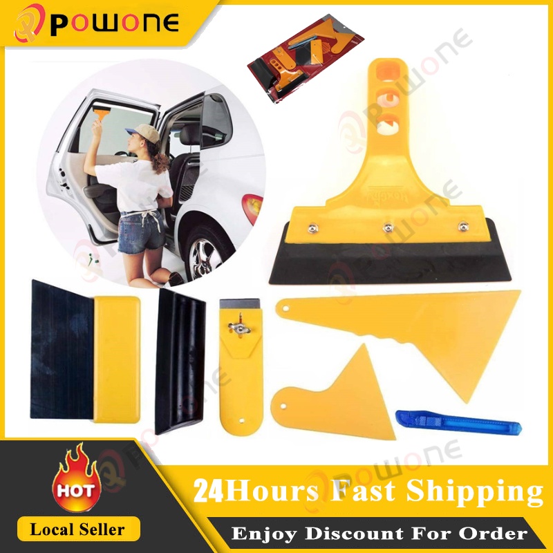 7 Pcs/Set Car Foil Tool Car Window Tint Tools Kit Set Fitting for Film ...
