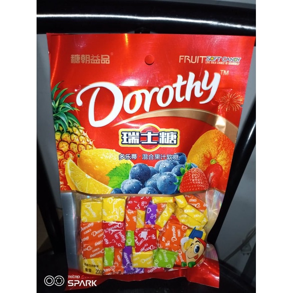 Dorothy Assorted Fruit Super Soft Candy (1pk) | Shopee Philippines