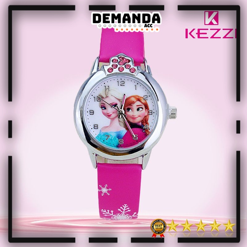 Princess Elsa Anna Frozen Girls' Watch - FG0701A - Rose/light pink ...