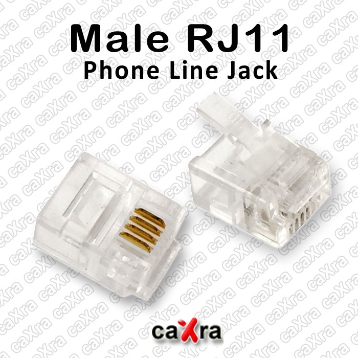 Rj11 RJ11 / Male RJ11 Connector | Shopee Philippines