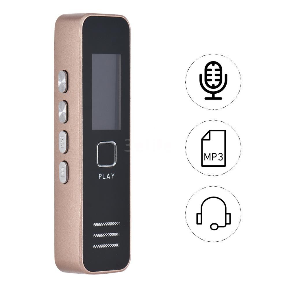 Digital Voice Recorder Audio Dictaphone MP3 Player USB Flash Disk for ...