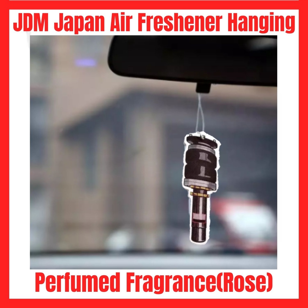 JDM Japan AIR SUSPENSION Pneumatic Shock Absorber Badge Car Paper Air ...