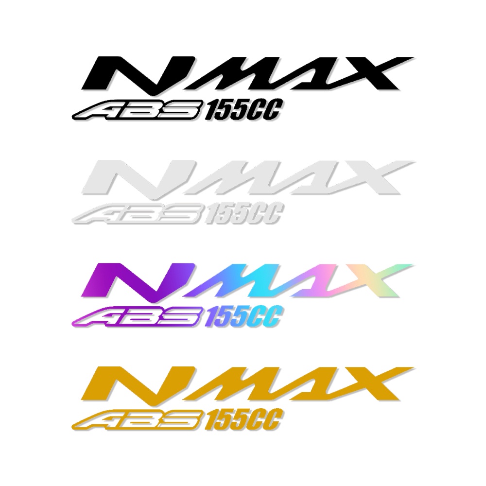 Nmax 155 ABS Motorcycle Head Side Reflective Sticker Yamaha Scooter ...