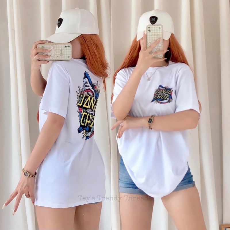 TEYS Unisex Sta Cruz T Shirt Sublimation Graphic Tees | Shopee Philippines