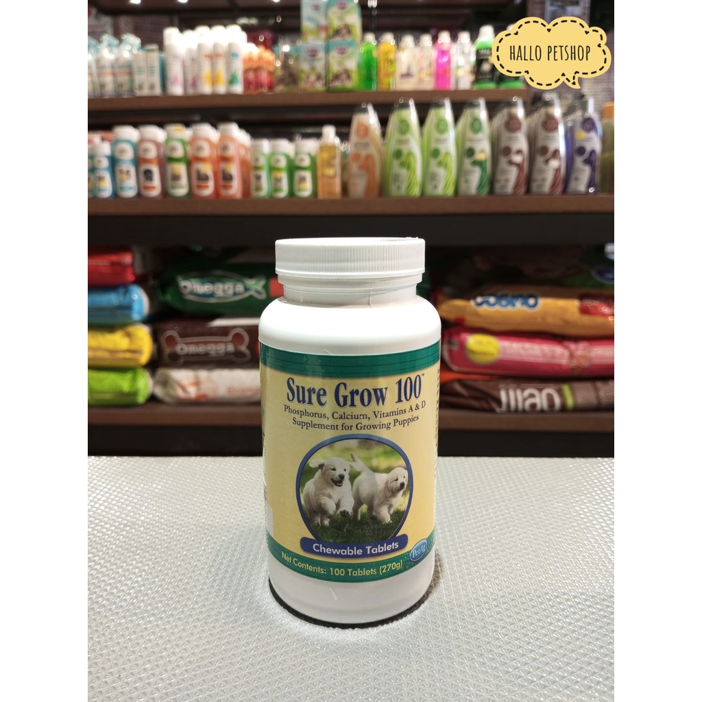 Sure Grow 100 - Dog Calcium | Shopee Philippines