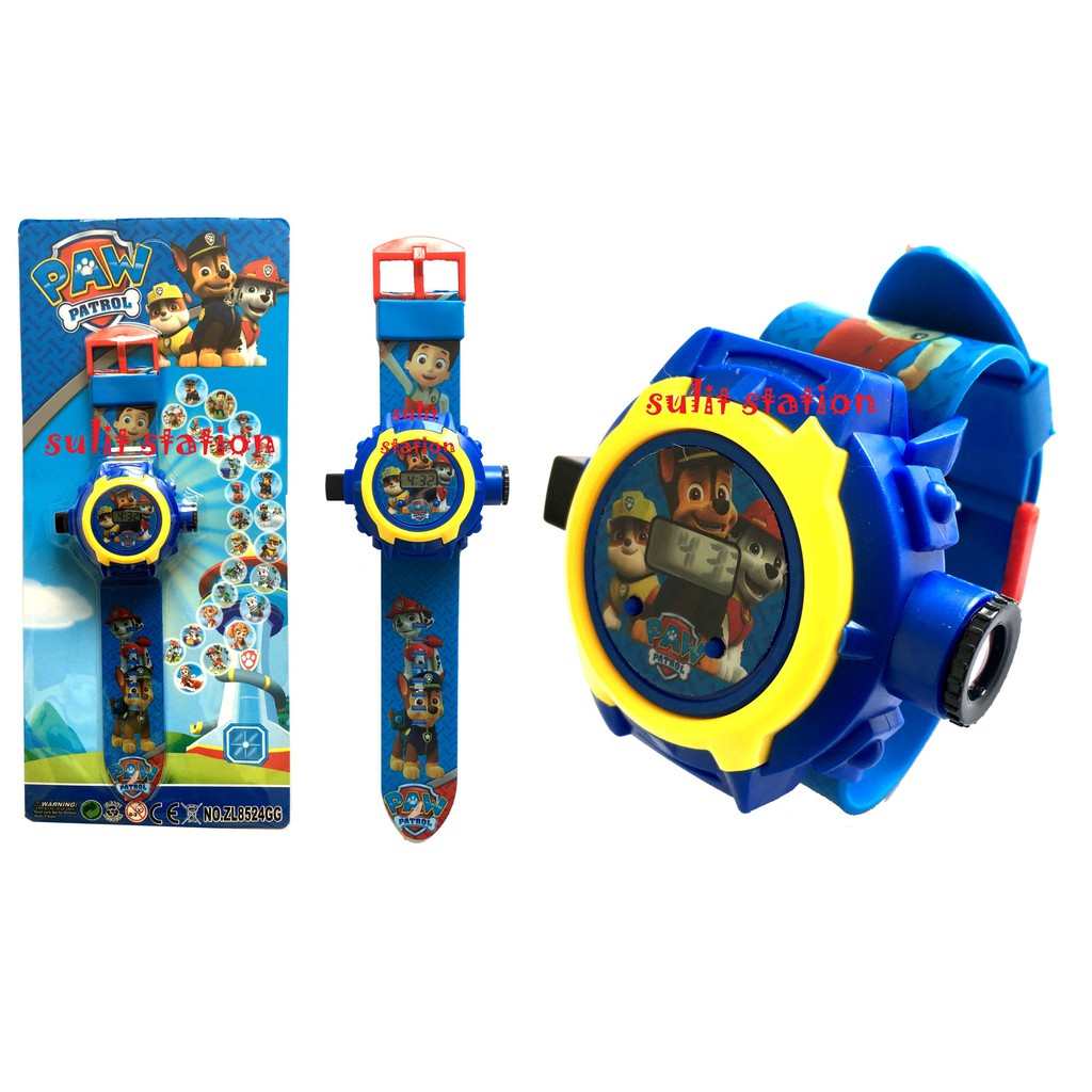 MOVIE TV CHARACTER KIDS DIGITAL PROJECTOR WATCH with 21 VIEW GRIDS ...