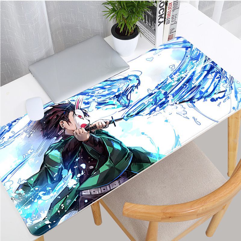 Anime Demon Slayer Kimetsu No Yaiba 60x30/90x40cm Large Keyboard Desk ...