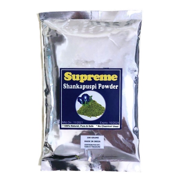 Supreme Shankapushpi Powder-Morning Glory Powder-Herbal Memory Enhancer ...