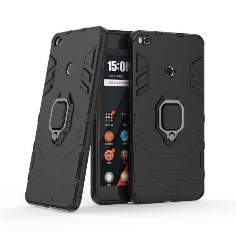 Xiaomi Mi Max2 MiMax 2 Case Hard Shockproof Armor Kickstand Casing Back ...