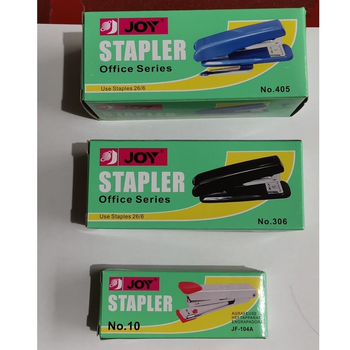 10PCS Assorted Color Joy Stapler No. 10 / Joy Stapler No. 35 / Joy ...