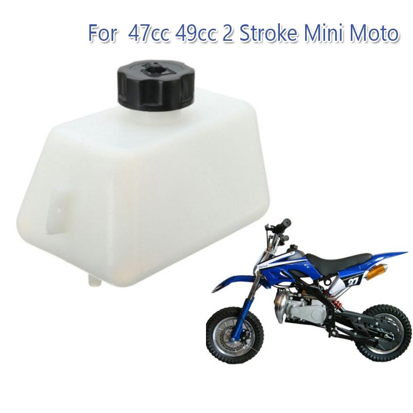 1L Durable Plastic Petrol Gas Fuel Tank With Cap For Mini 2 Stroke ...