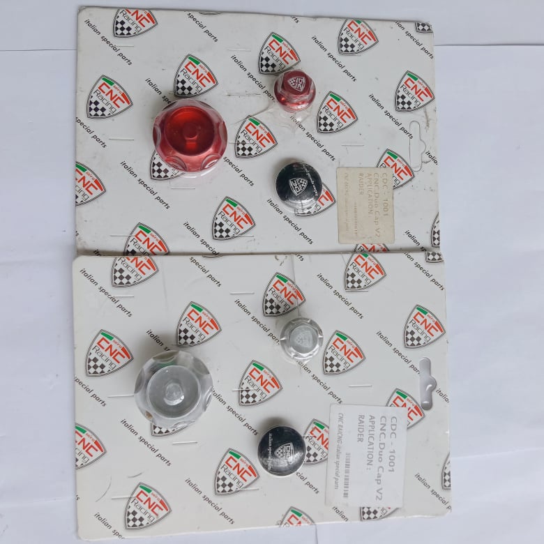 CNC DOU CAP FOR RAIDER V2 | Shopee Philippines