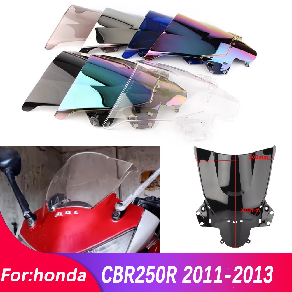 Windshield For Honda CBR250R CBR 250 R 250R 2011 2012 2013 Motorcycle ...
