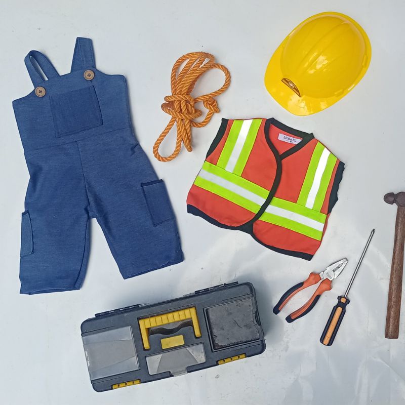 Engineer, Construction Engineer Career Costume for baby and kids ...