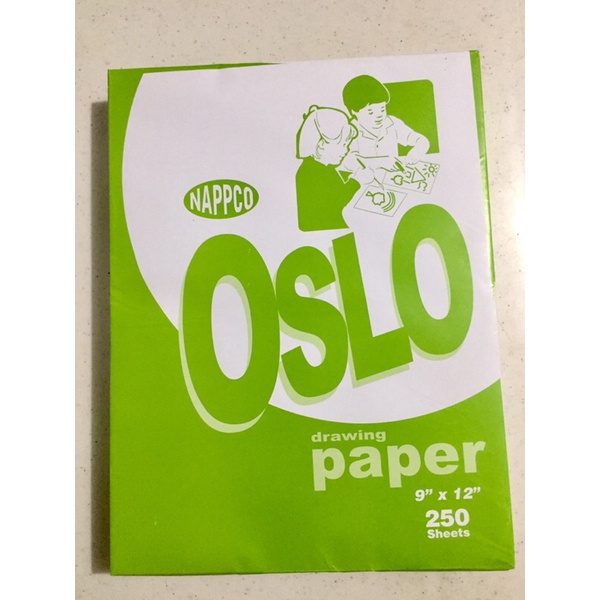 OSLO PAPER 9”x 12” pack by 25sheets | Shopee Philippines