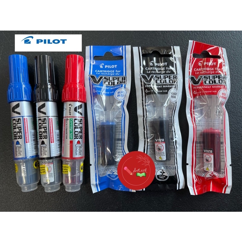 PILOT PERMANENT MARKER CARTRIDGE TYPE | Shopee Philippines