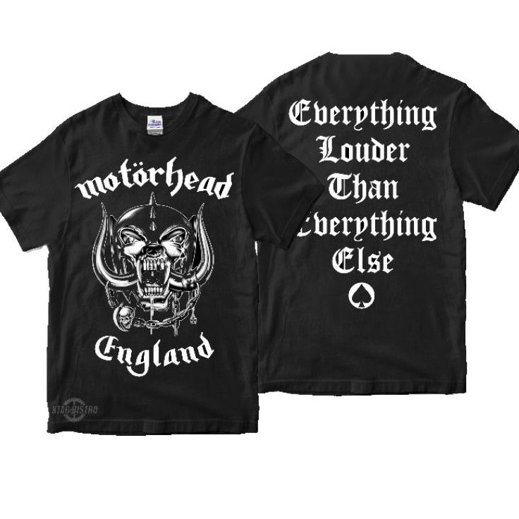 Motorhead T-shirt - EVERYTHING LOUDER / Premium motorhead t-shirt ...