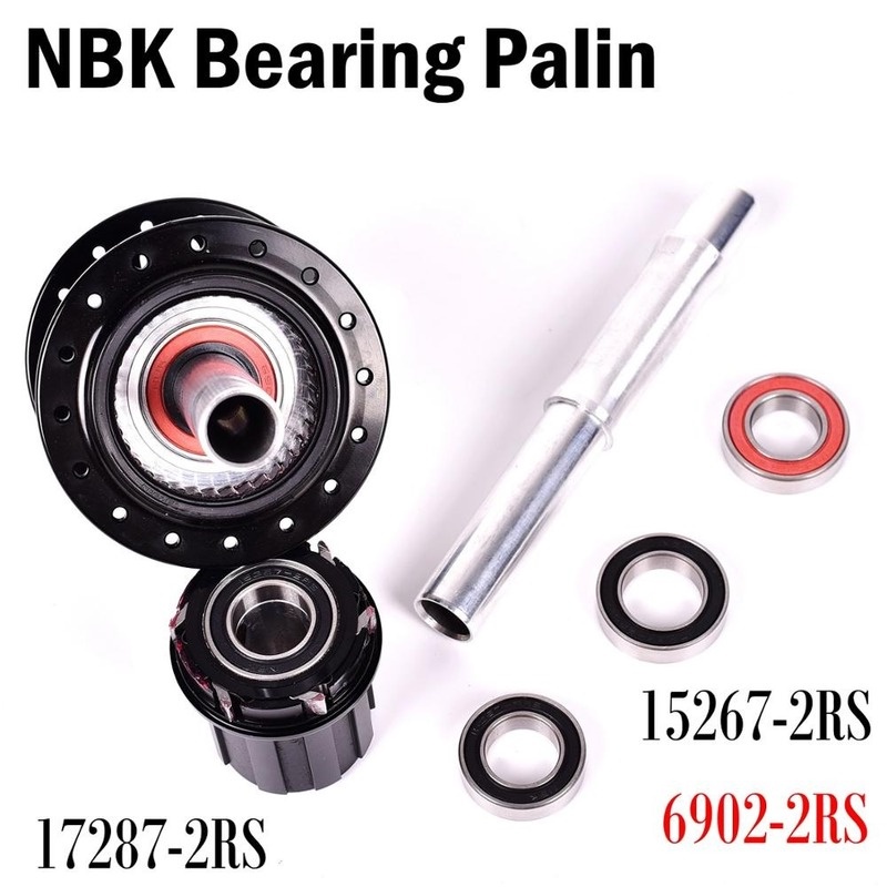 Bicycle hub NBK bearing Palin 15267 or 6902 or 17287 2RS Sealed Bearing ...