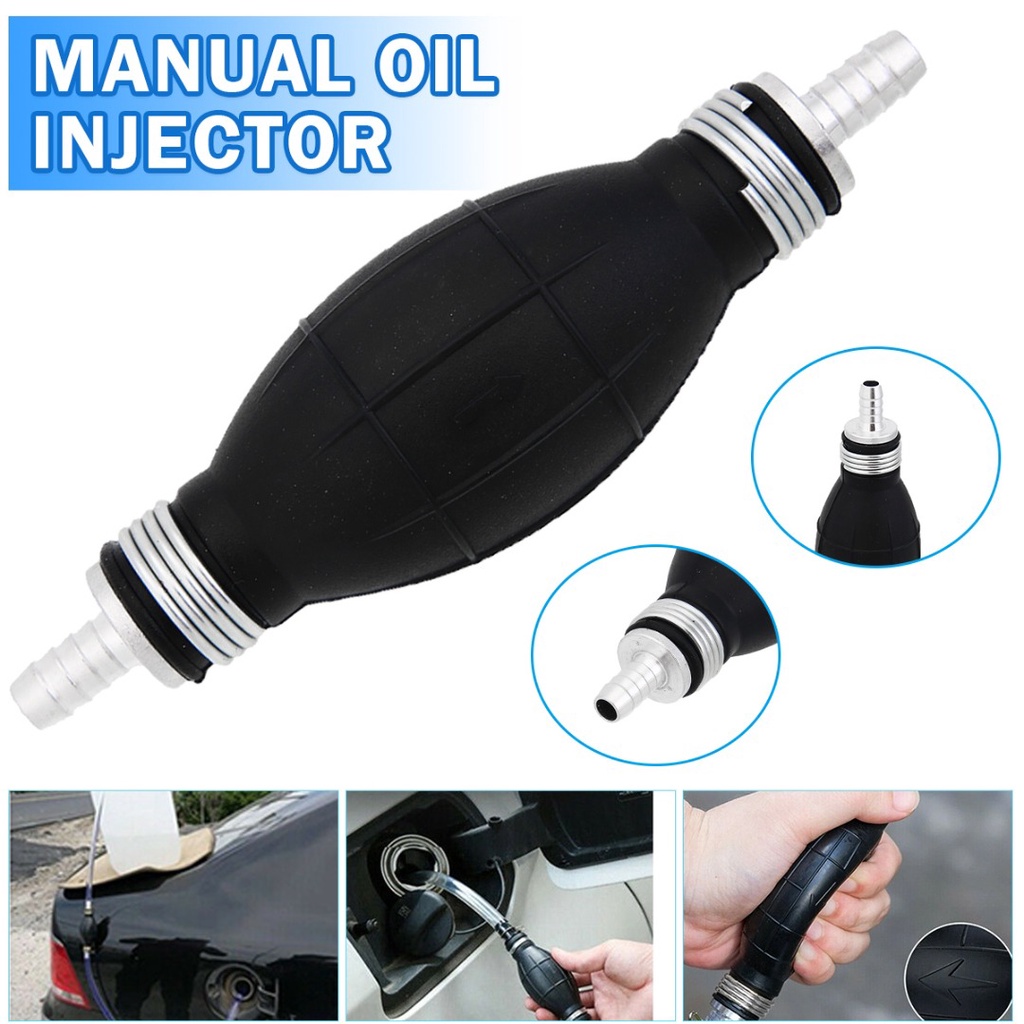 10mm Fuel Primer Bulb Hand Pump Diesel Petrol Gas Priming Non Return ...