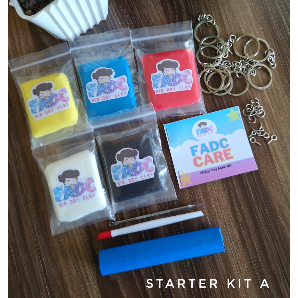 ﹍Air Dry Clay Starter Kit - No bake clay 25g | Shopee Philippines