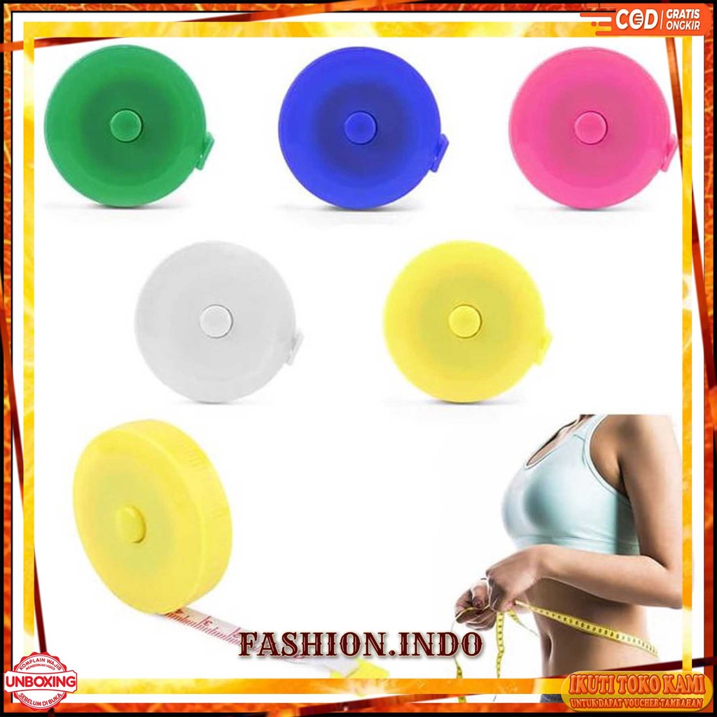 Mini Roll Meter 150cm FASHIONINDO Belly Circumference Gauge | Shopee ...
