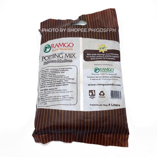 Soil-less Potting Medium by Ramgo Approx 2kg 4L GDSFPH_S4 | Shopee ...