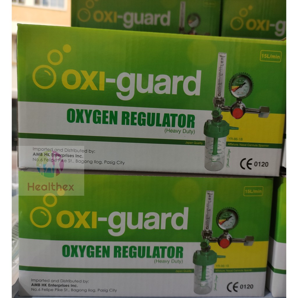 Oxi-Guard Oxygen Regulator Heavy Duty | Shopee Philippines