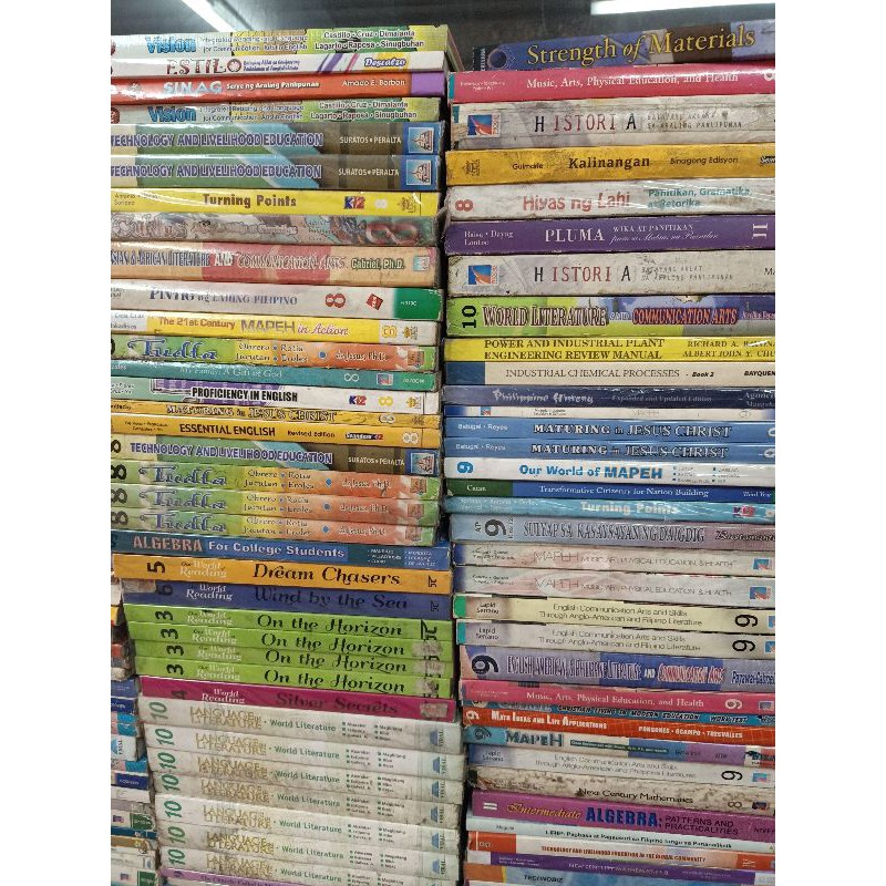 Senior High School books(random) | Shopee Philippines