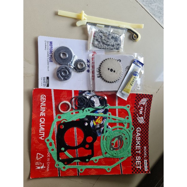wave 125 repair kit set replacemet set timing chain set | Shopee ...