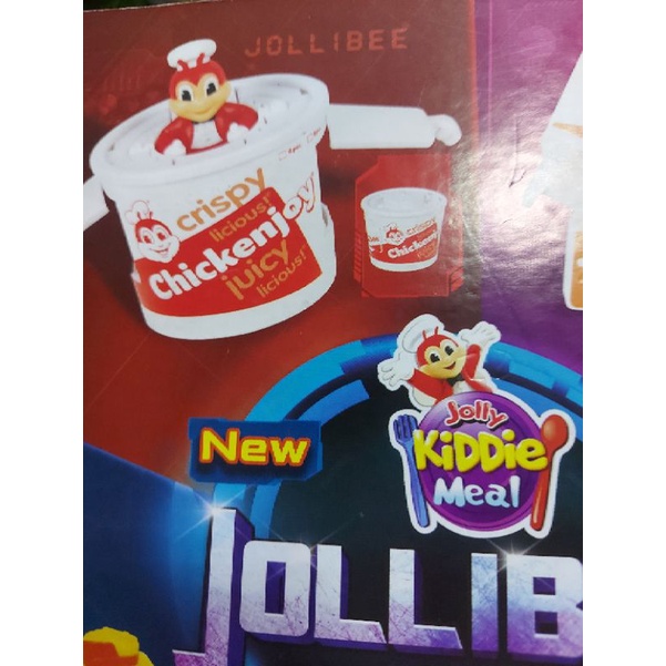 Jollibee figure Jollibots kiddie meal sealed original | Shopee Philippines
