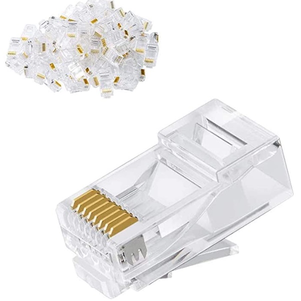 Rj45 plug terminal for Lan Cable Ethernet Network patch per piece ...