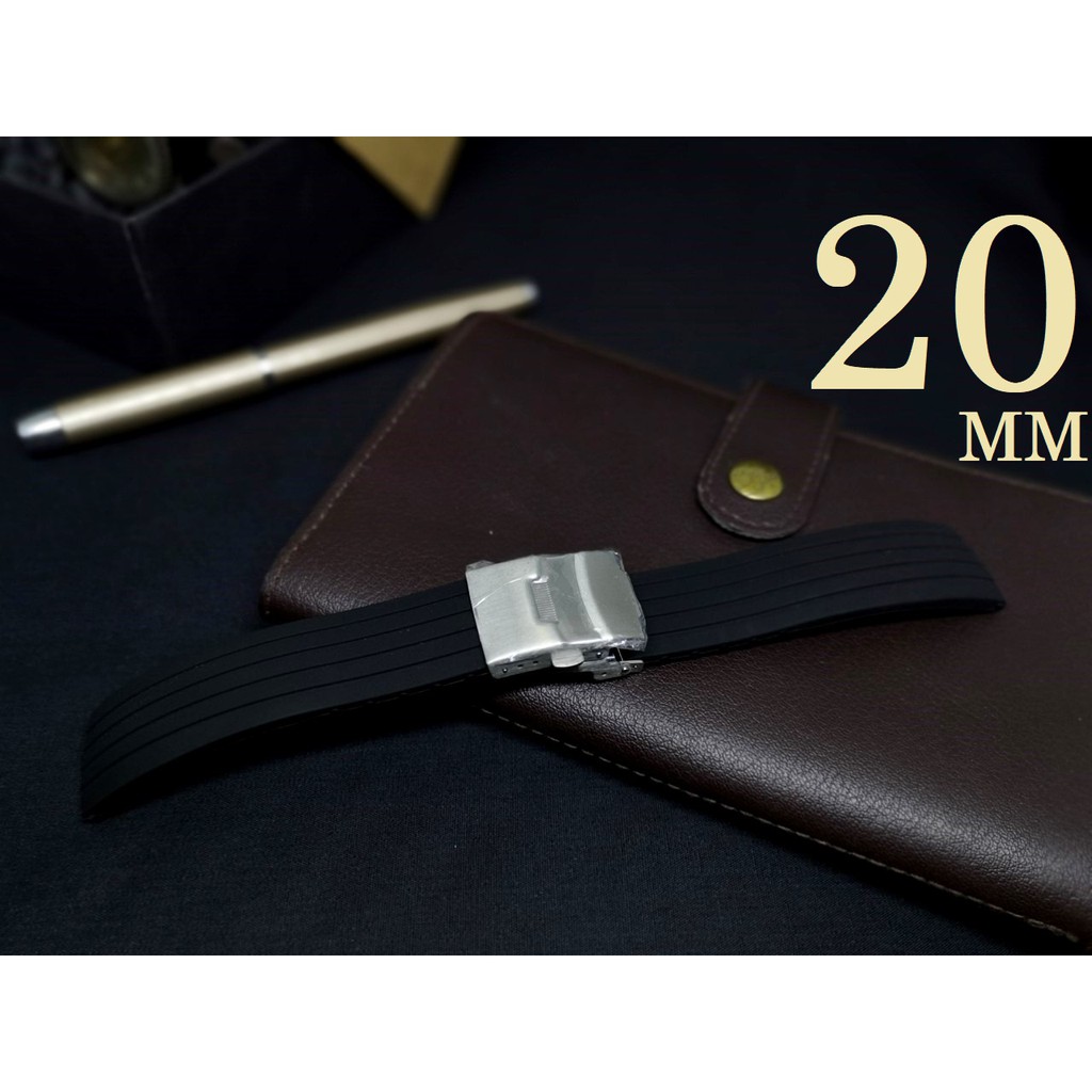 barel Large Cuff Can Be Worn Free Spring + Steel Removable Watch Strap Silicone Rubber Stainless ...