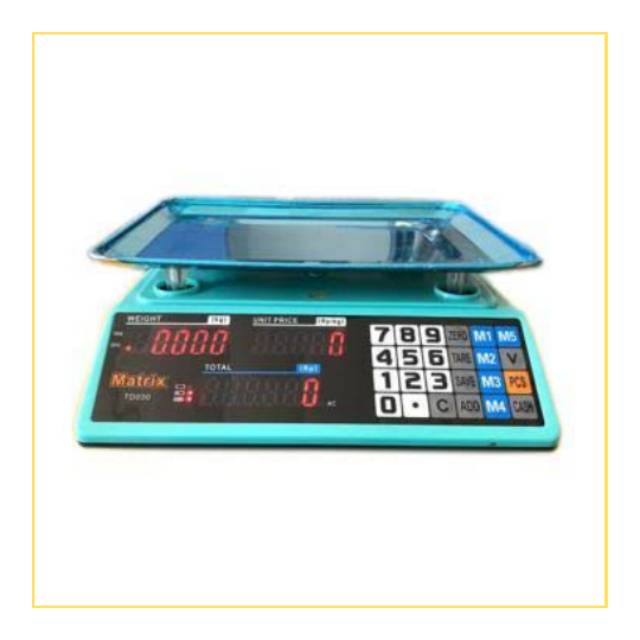 Digital Fruit Scales Matrix TDO30 30kg | Shopee Philippines