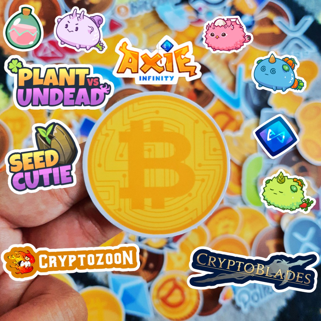CRYPTito Customizable Bitcoin Cryptocurrency Ethereum Crypto Sticker ...