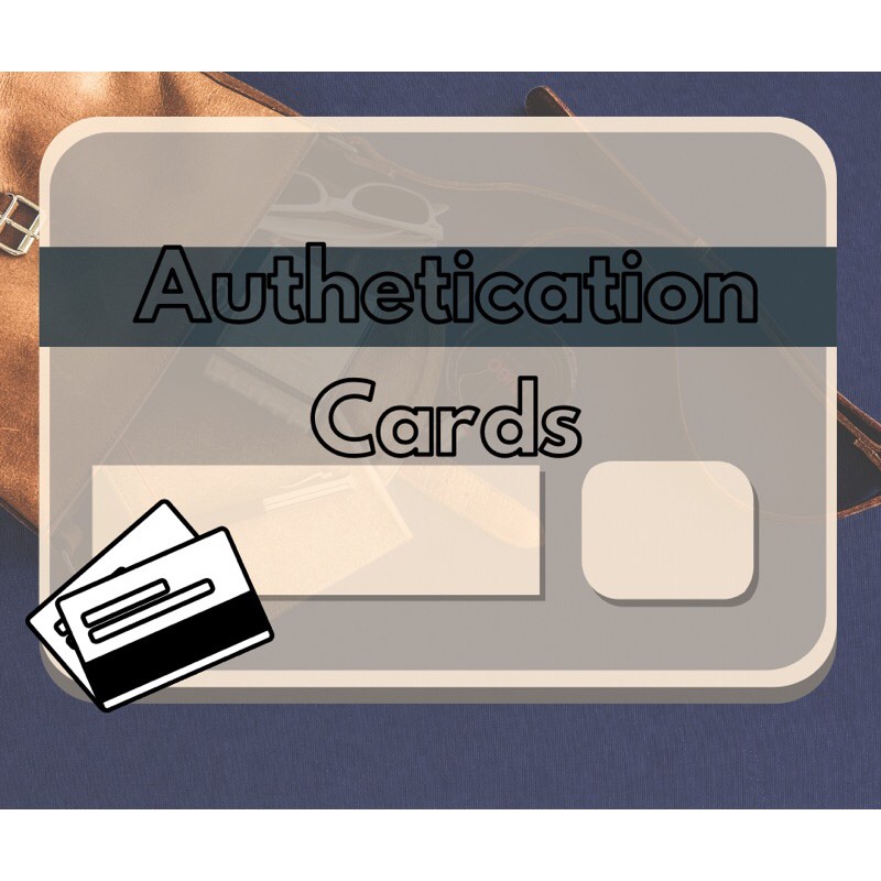 COD Assorted brand Authentication Card | Shopee Philippines