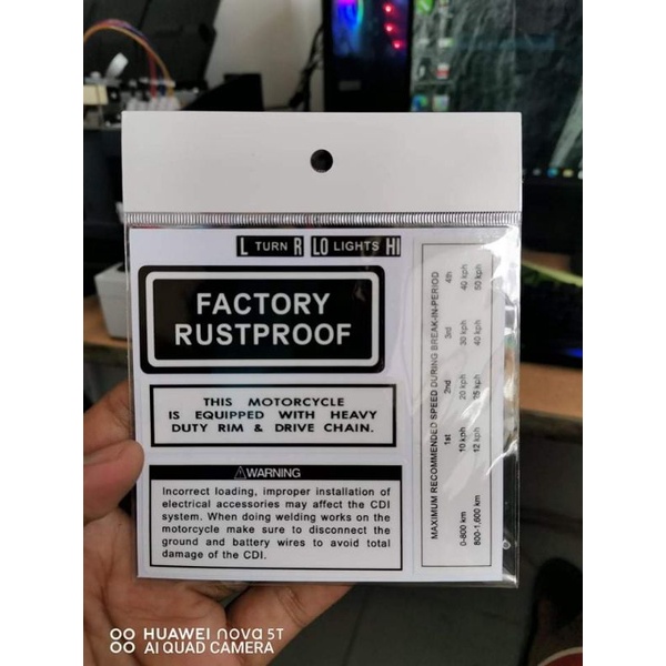 KAWASAKI BRUTUS DECALS OLD MODEL | Shopee Philippines