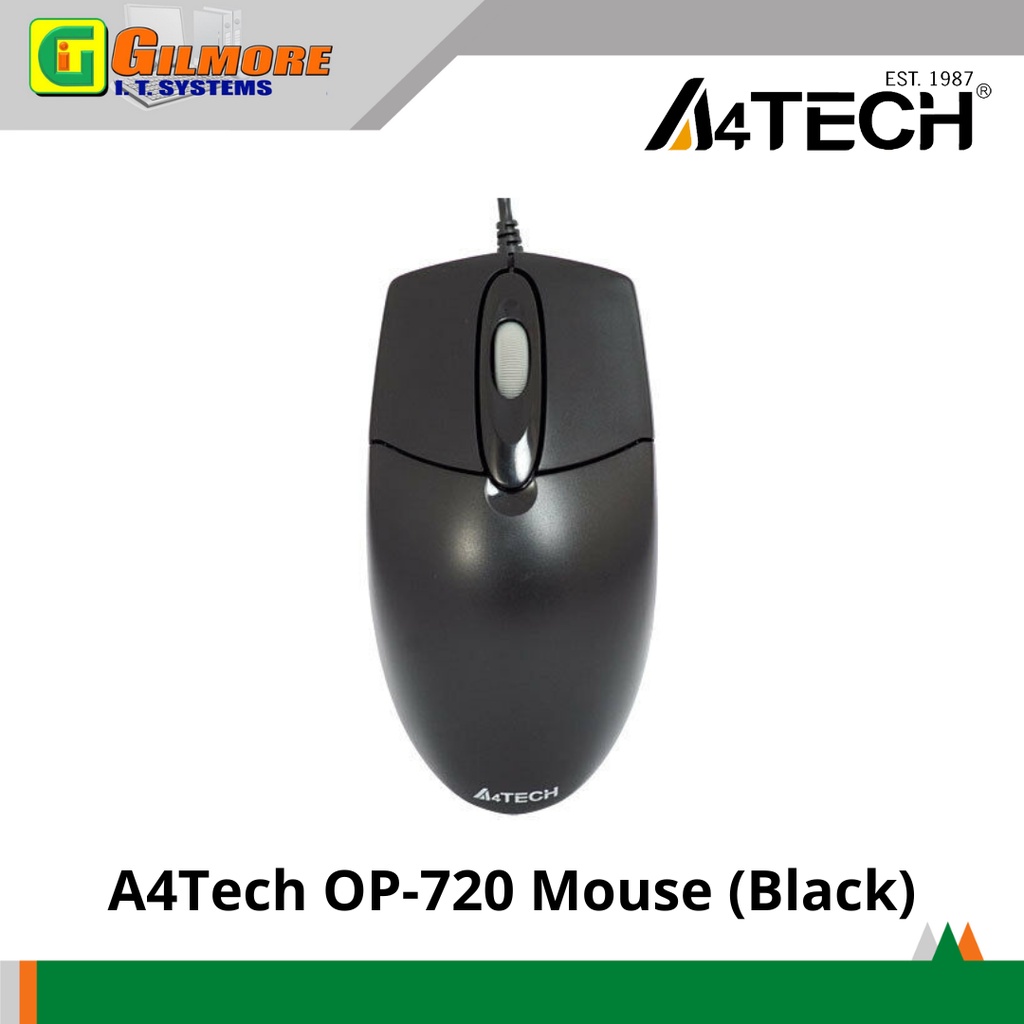 A4Tech OP-720 Mouse (Black) | Shopee Philippines