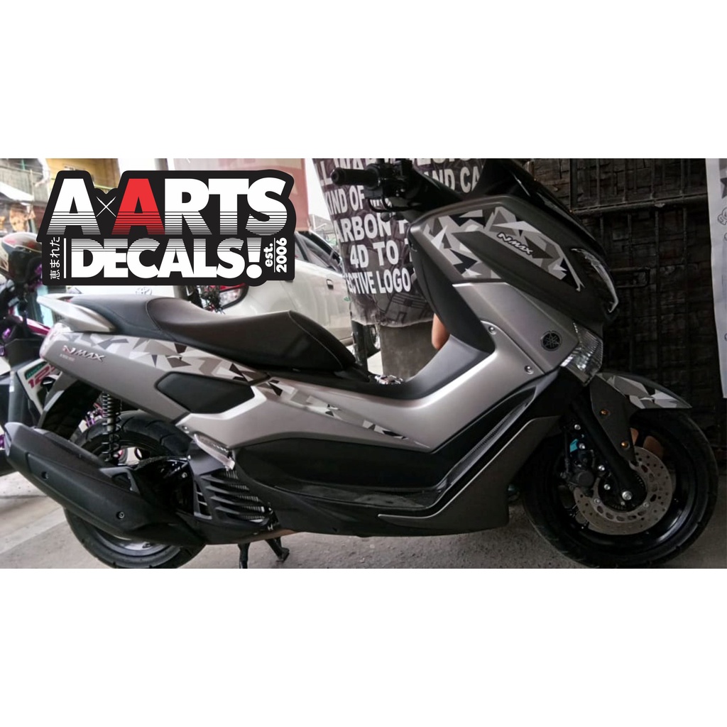 Yamaha Nmax 155 V1 Stock Decals Camo | Shopee Philippines