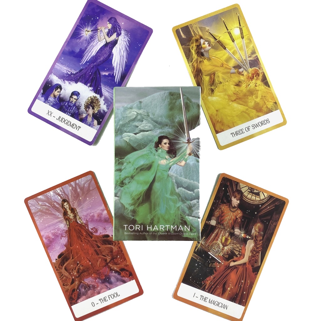 The Chakra Wisdom Tarot Deck Fortune-telling Prophecy Oracle Cards With ...