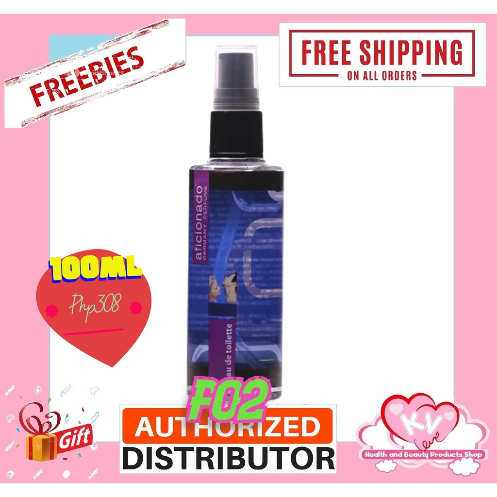 Aficionado F2 100ml Eau De Parfum for Men | Shopee Philippines