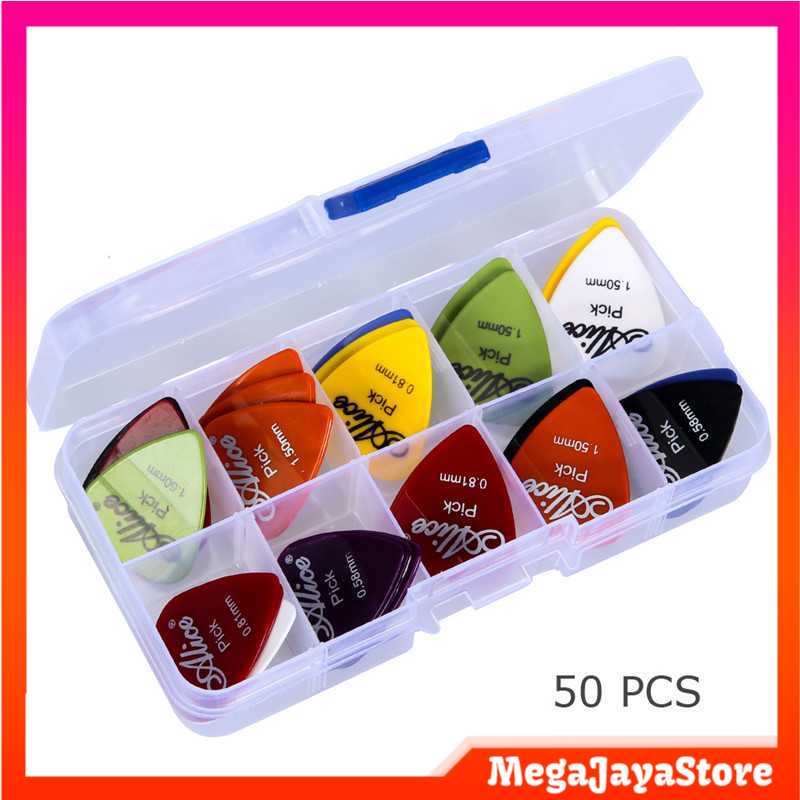 Alice Acoustic Guitar Pick 50 PCS - A011A MJS | Shopee Philippines