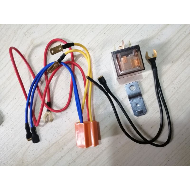 1 Set Horn Socket with Wire / Horn Universal Modified Wiring Harness ...